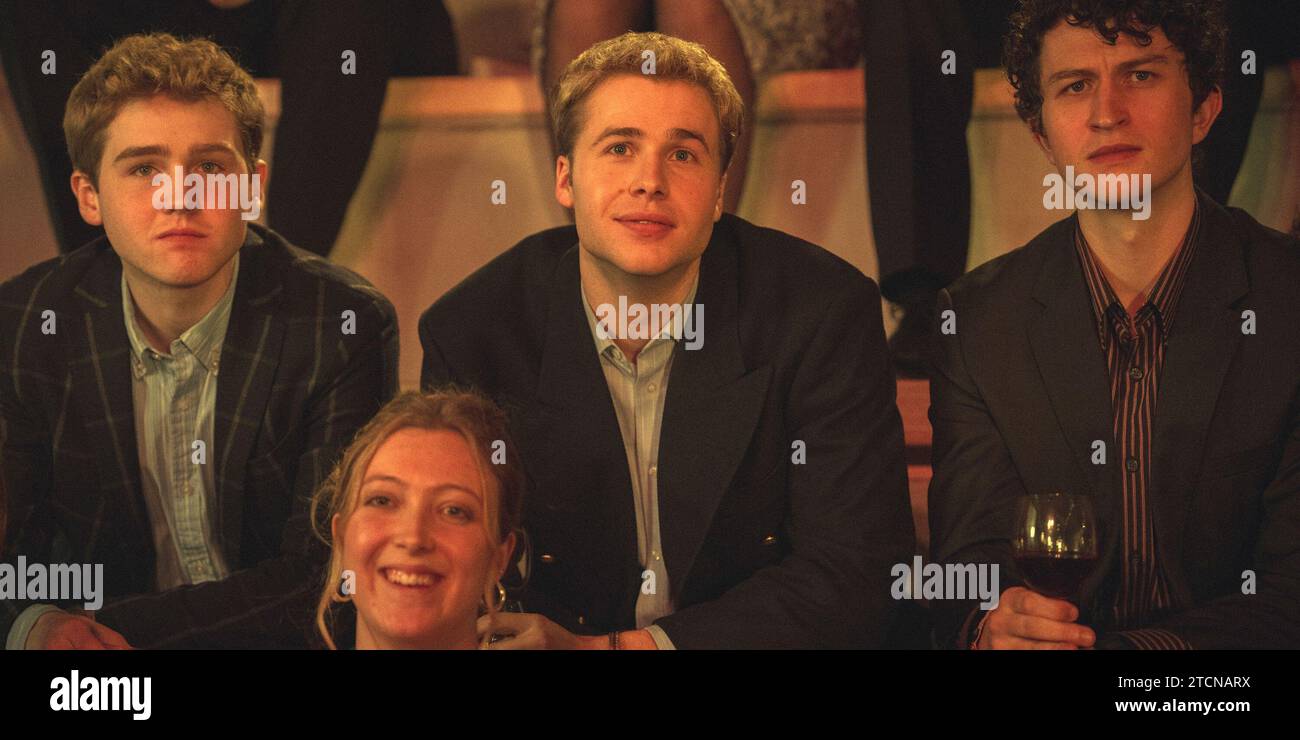 THE CROWN, Ed McVey as Prince William (center), (Season 6, ep. 609 ...