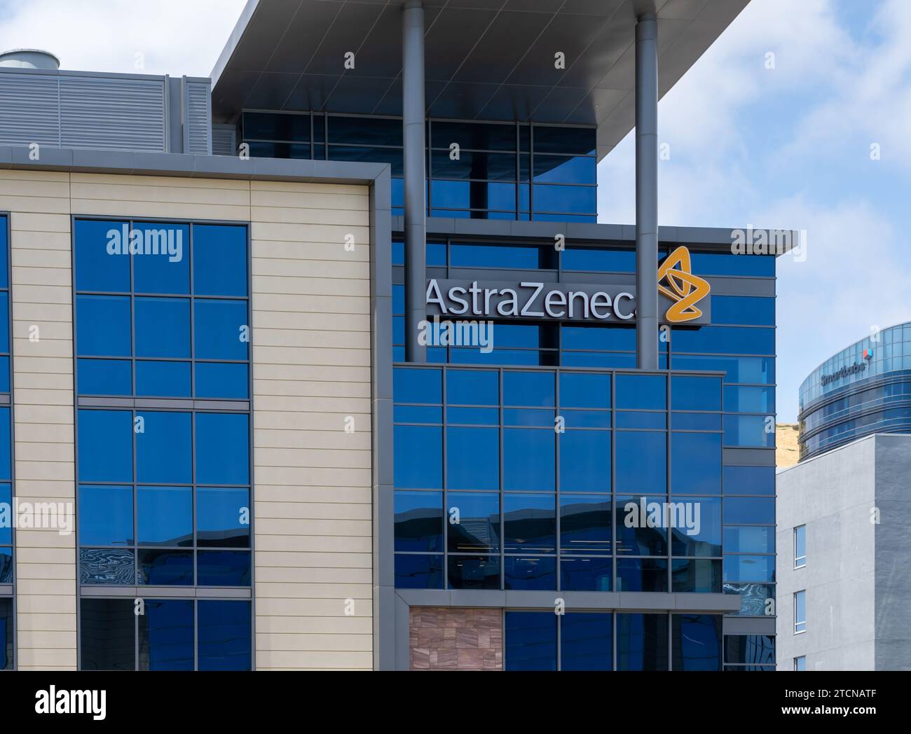 AstraZeneca research facility in South San Francisco, CA, USA Stock ...