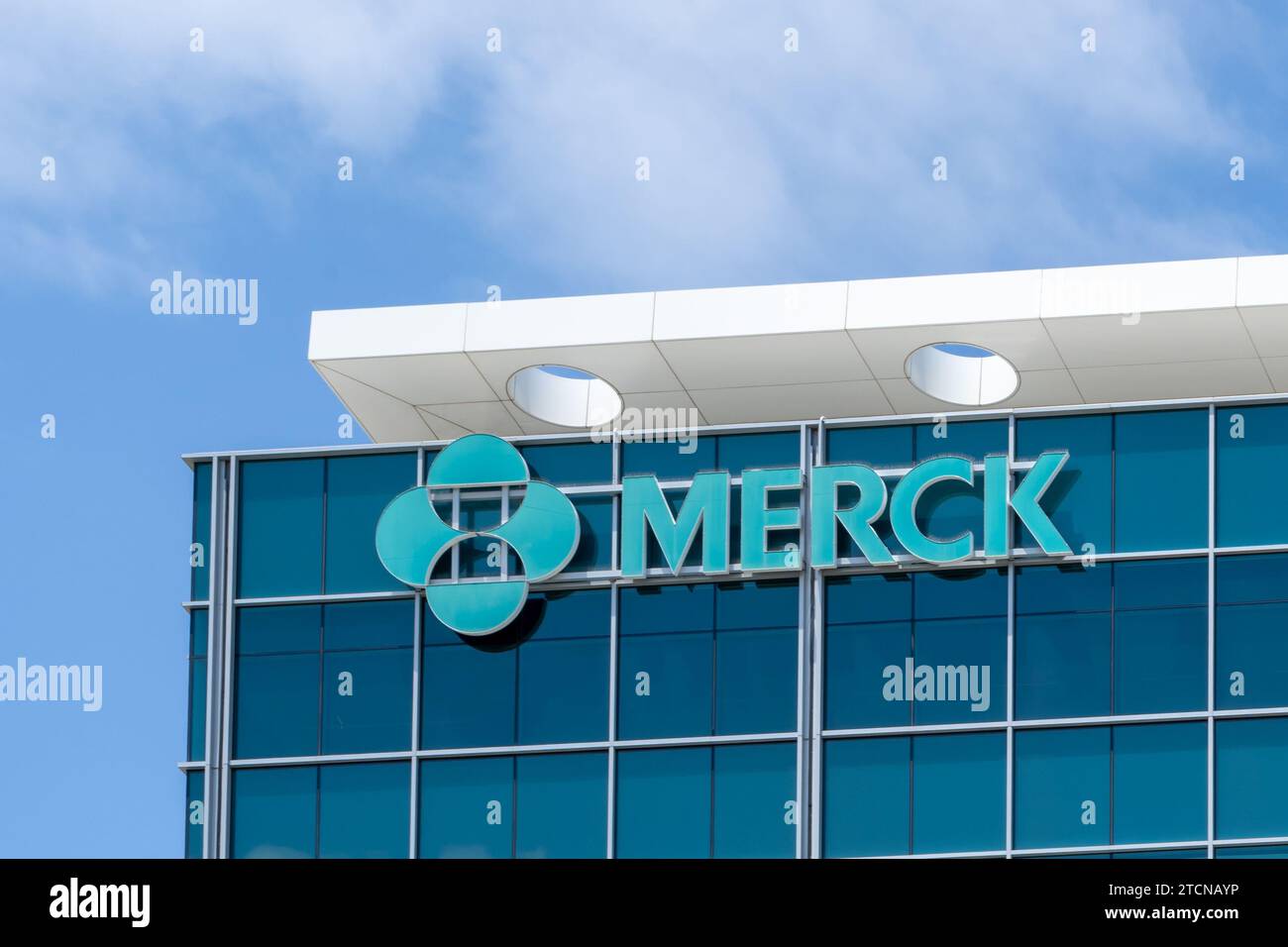 Merck Research Laboratories in South San Francisco, California, USA ...