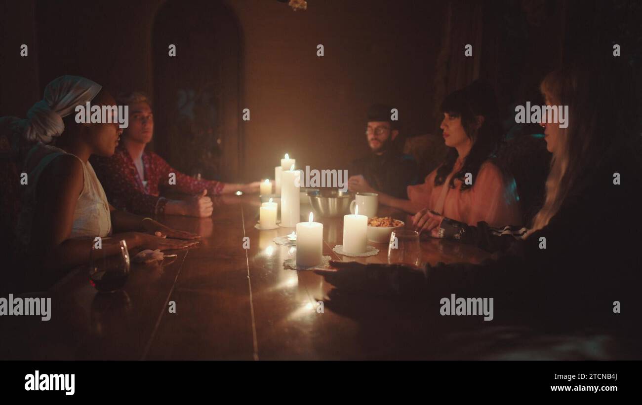 LIVING FOR THE DEAD, from left: Juju Bae, Logan Taylor, Ken Boggle, Roz ...