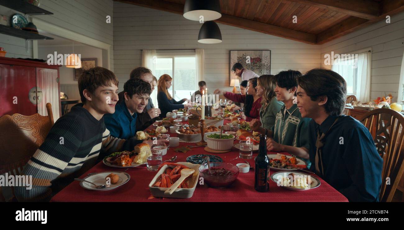 MY LIFE WITH THE WALTER BOYS, from left: Corey Fogelmanis, Ashby Gentry ...