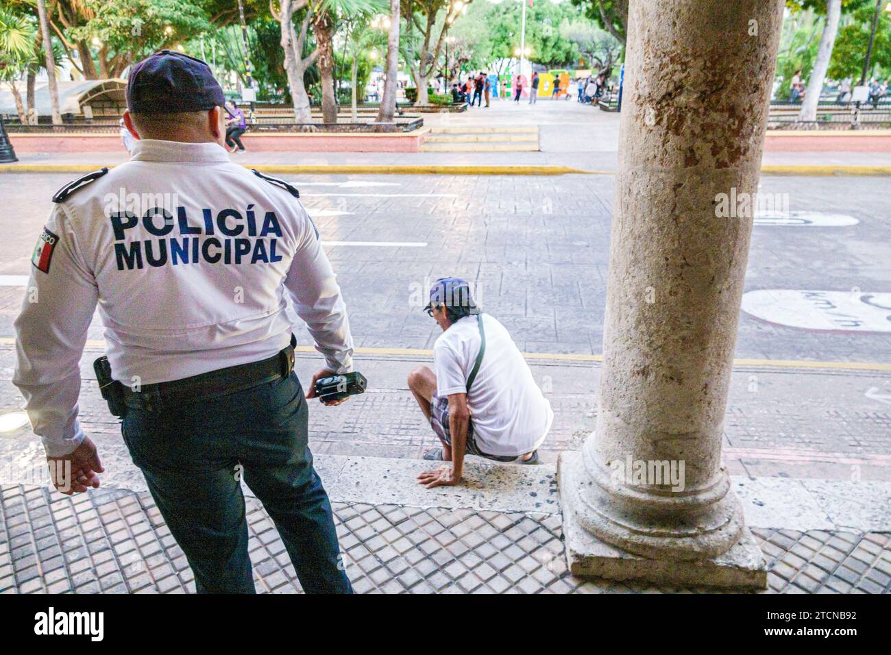 Merida Mexico,centro historico central historic district,municipal city ...