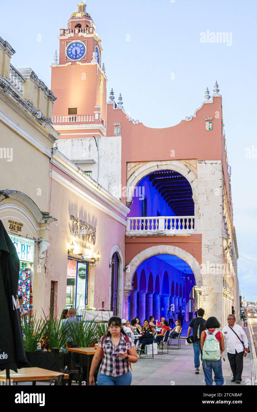 Merida Mexico,centro historico central historic district,Palacio Palace ...