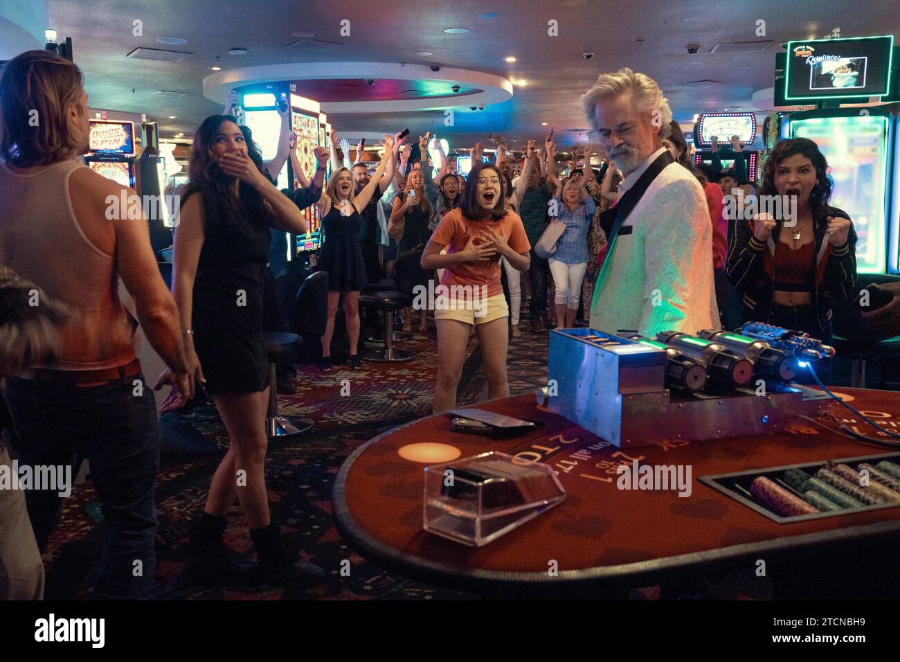 OBLITERATED, from left: Nick Zano, Shelley Hennig, Kimi Rutledge, C ...