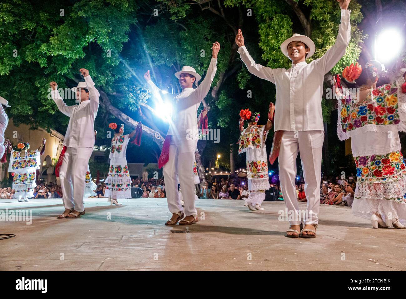 Merida Mexico,centro historico central historic district,Parque de ...