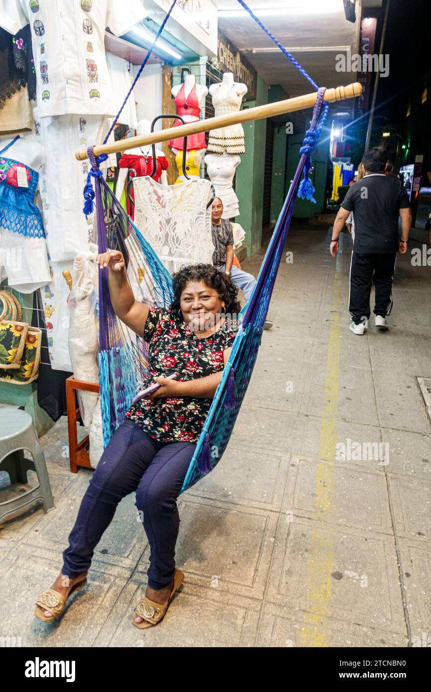 Merida Mexico,centro historico central historic district,smiling ...