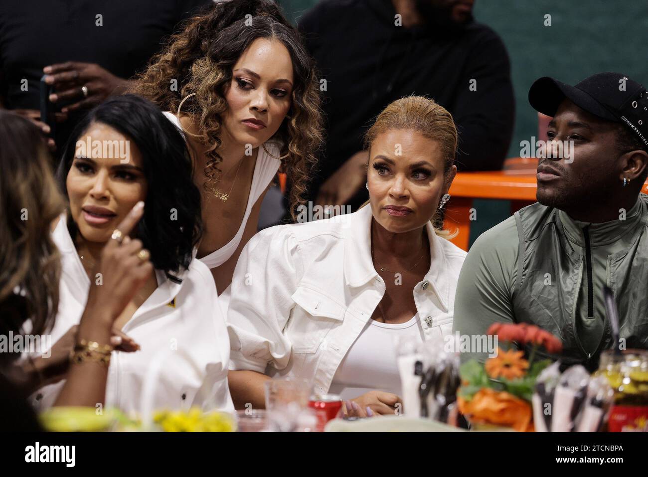 THE REAL HOUSEWIVES OF POTOMAC, Mia Thornton (left), Ashley Boalch ...