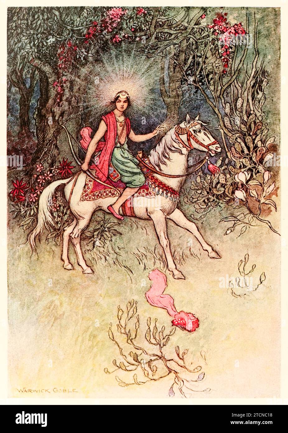 ‘A bright light, like that of the moon, was seen shining on his ...