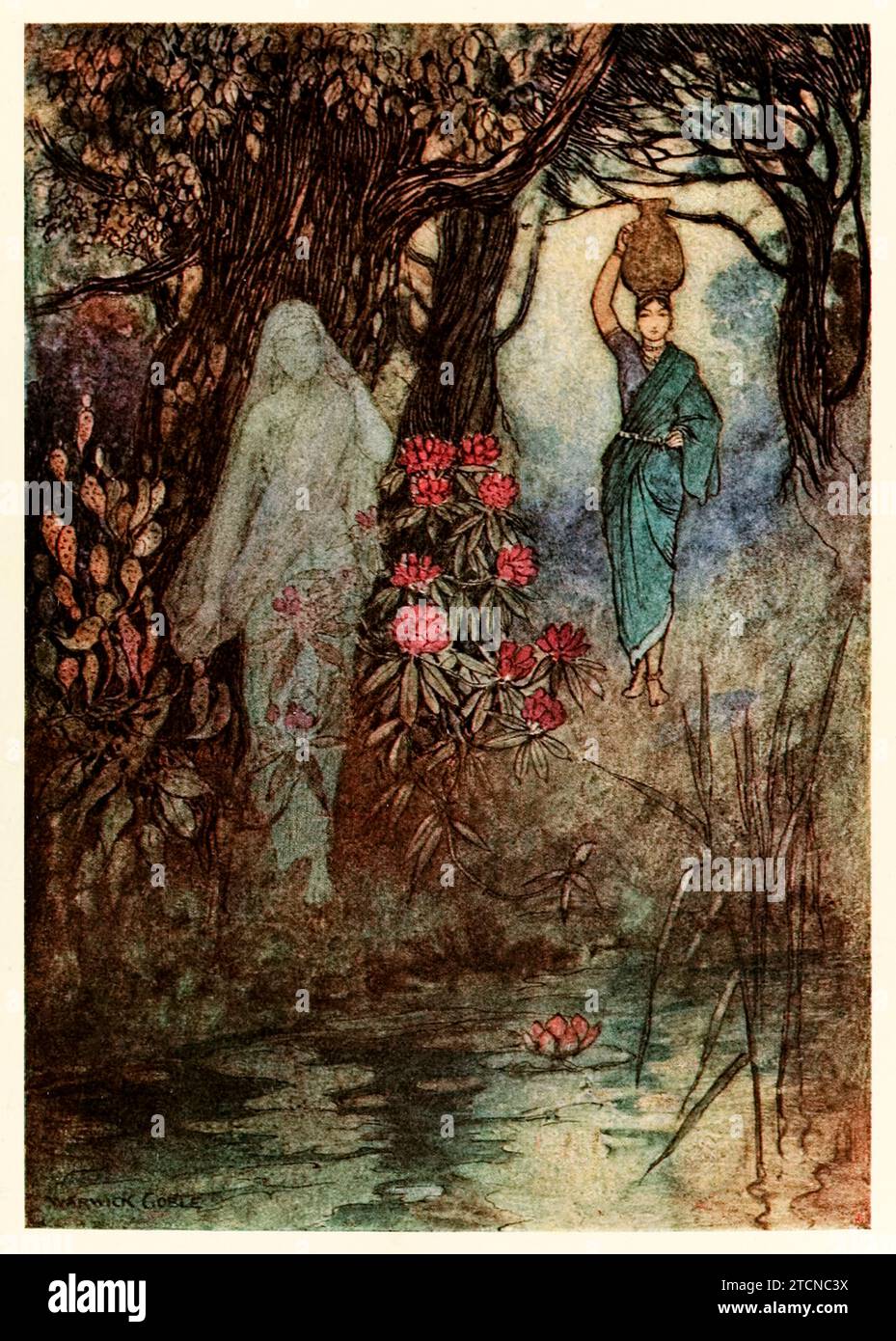 ‘The Brahan’s wife had occasion to go to the tank, and as she went she ...