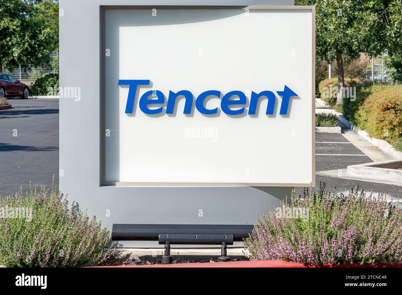 Tencent US headquarters in Palo Alto, CA, USA Stock Photo - Alamy