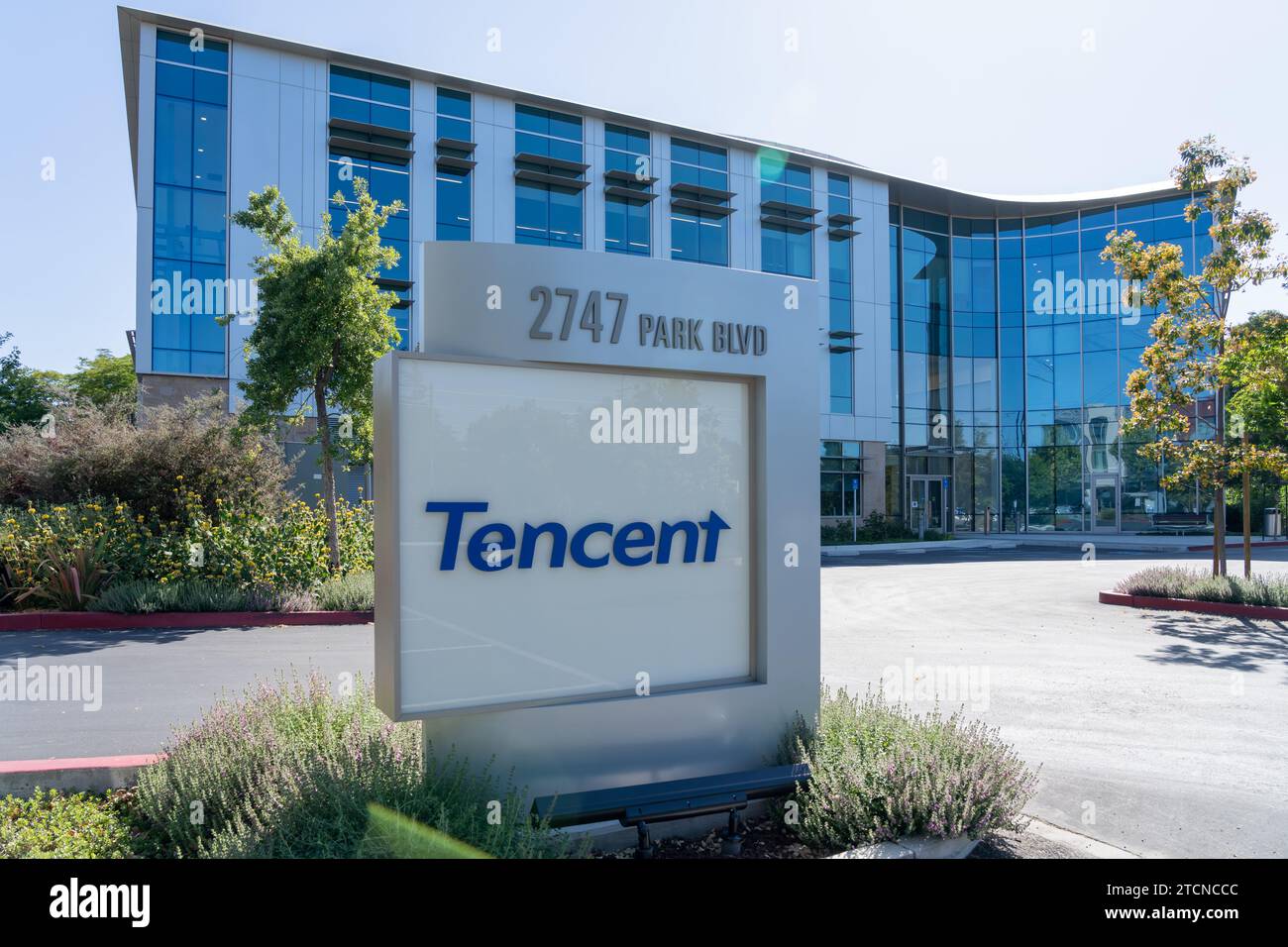 Tencent US headquarters in Palo Alto, CA, USA Stock Photo - Alamy