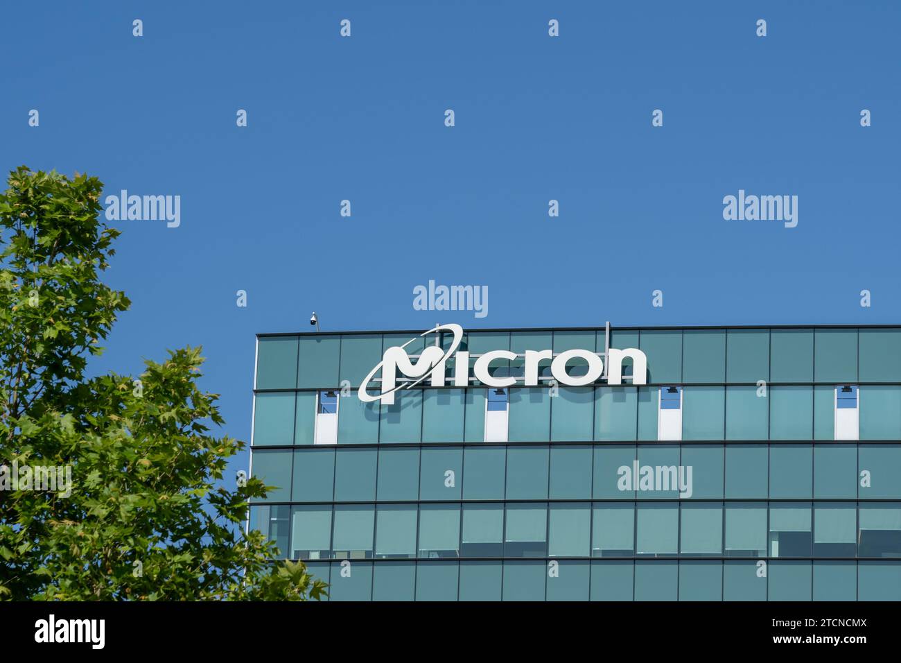 Micron logo hi-res stock photography and images - Alamy