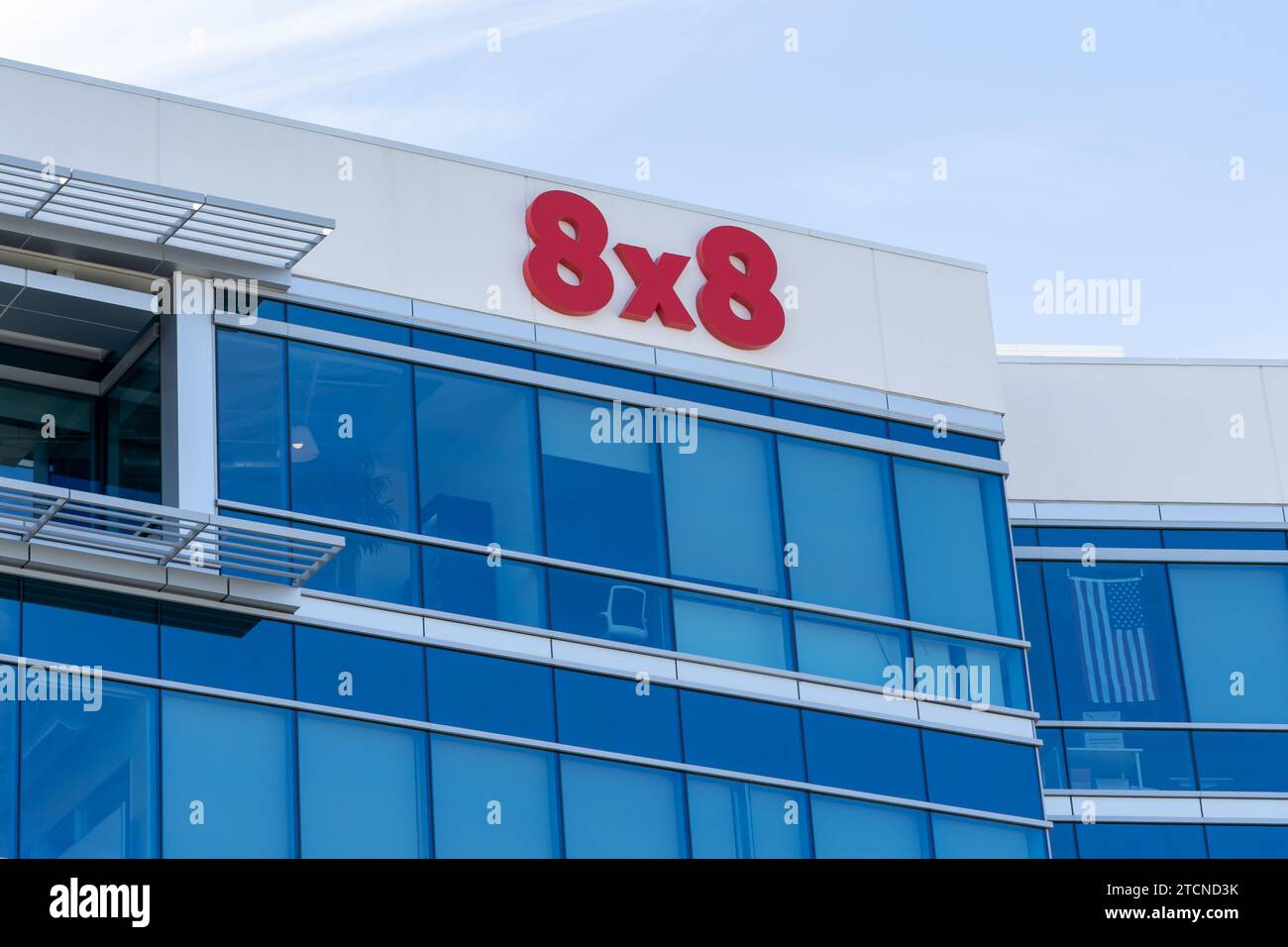 8x8 Inc. headquarters in Campbell, CA, USA Stock Photo - Alamy