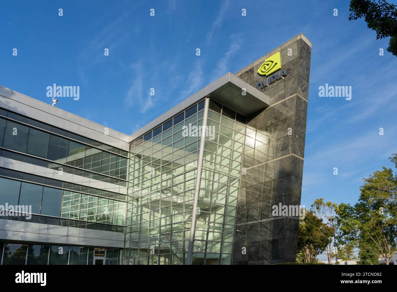 Nvidia headquarters in Santa Clara, California, USA Stock Photo - Alamy