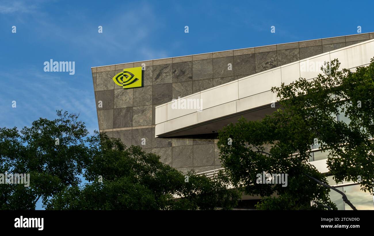 Nvidia headquarters in Santa Clara, California, USA Stock Photo - Alamy