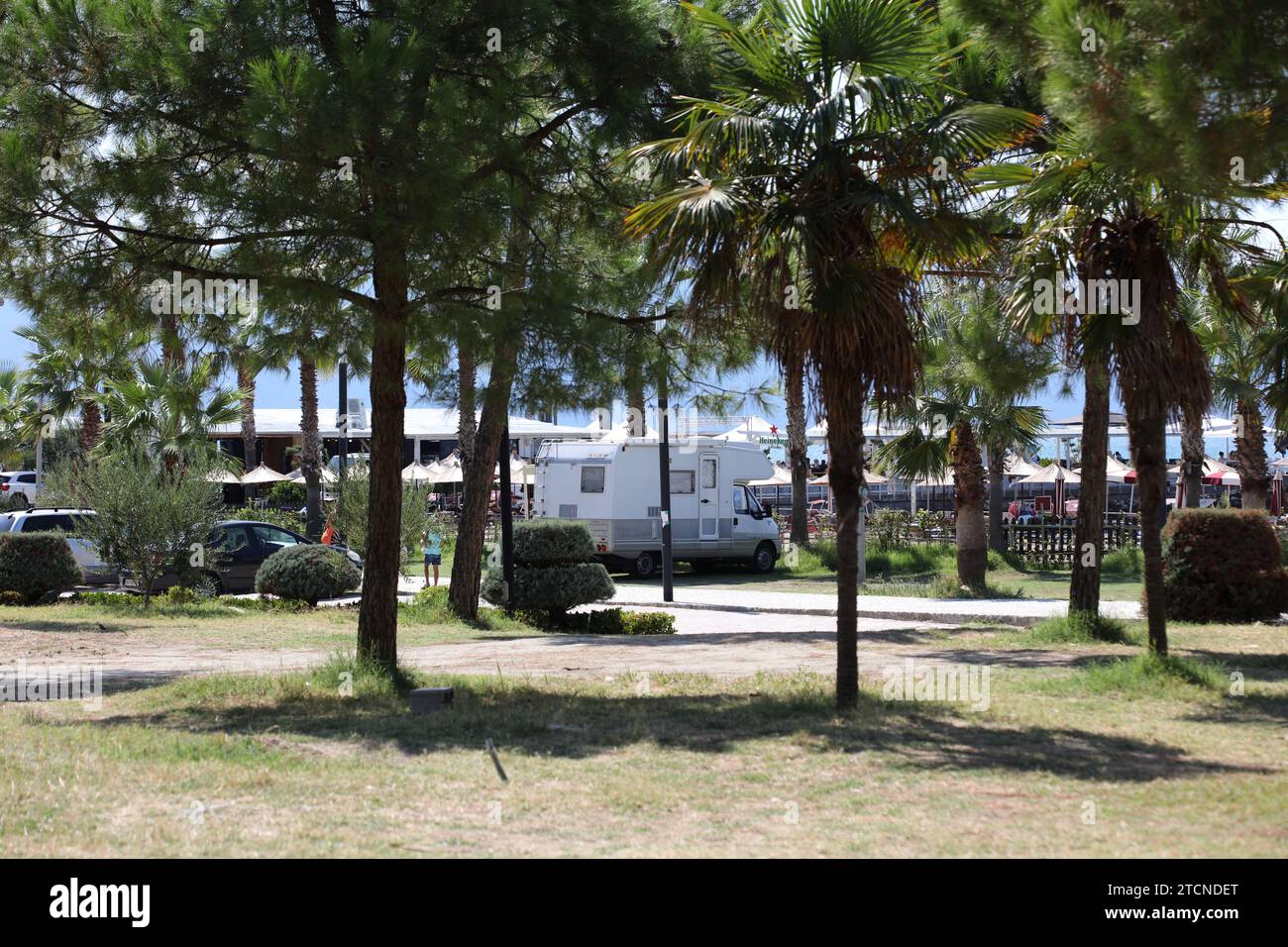 Vlore, Albania, Sunday 2 September 2023 Exploring center of the city ...