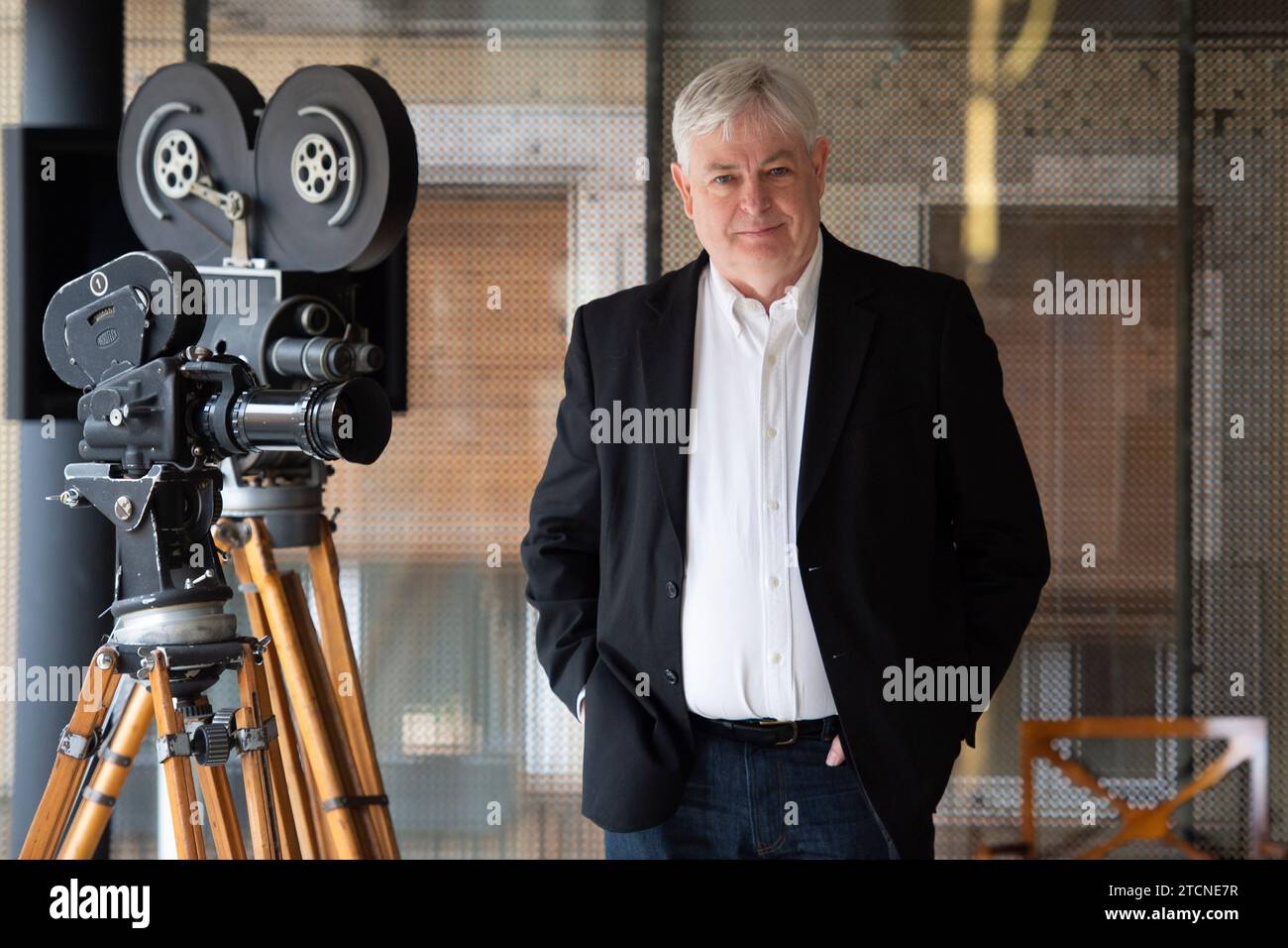 Barcelona, 02/16/2022. Presentation of Jonathan Coe's new novel 'Mr ...