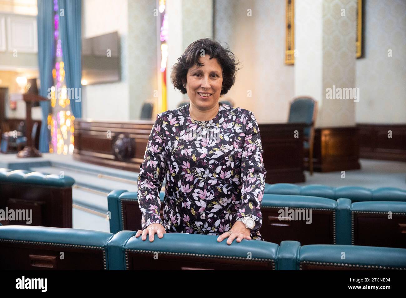 Madrid. 04/25/2022. Interview with the Rae Academic, Asunción Gómez ...