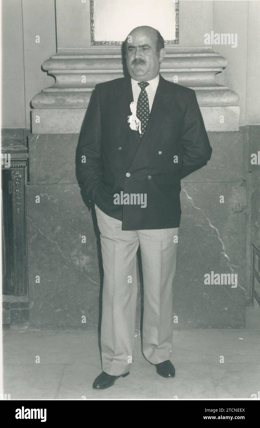 Madrid, 02/20/1990. Second trial for the double murder of the Marquises ...