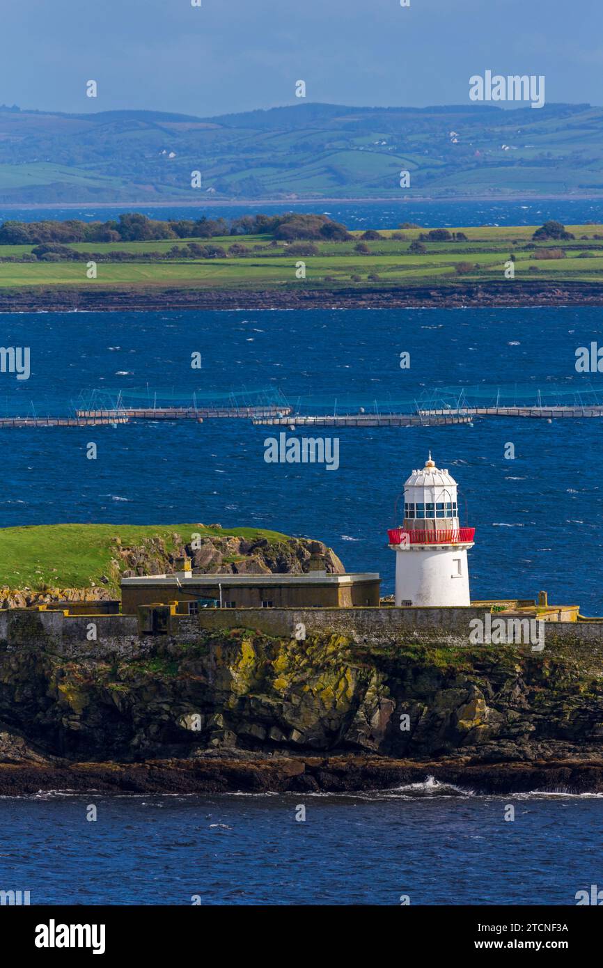 Rotten Island Lighthouse, Killybegs, County Donegal, Ireland Stock ...