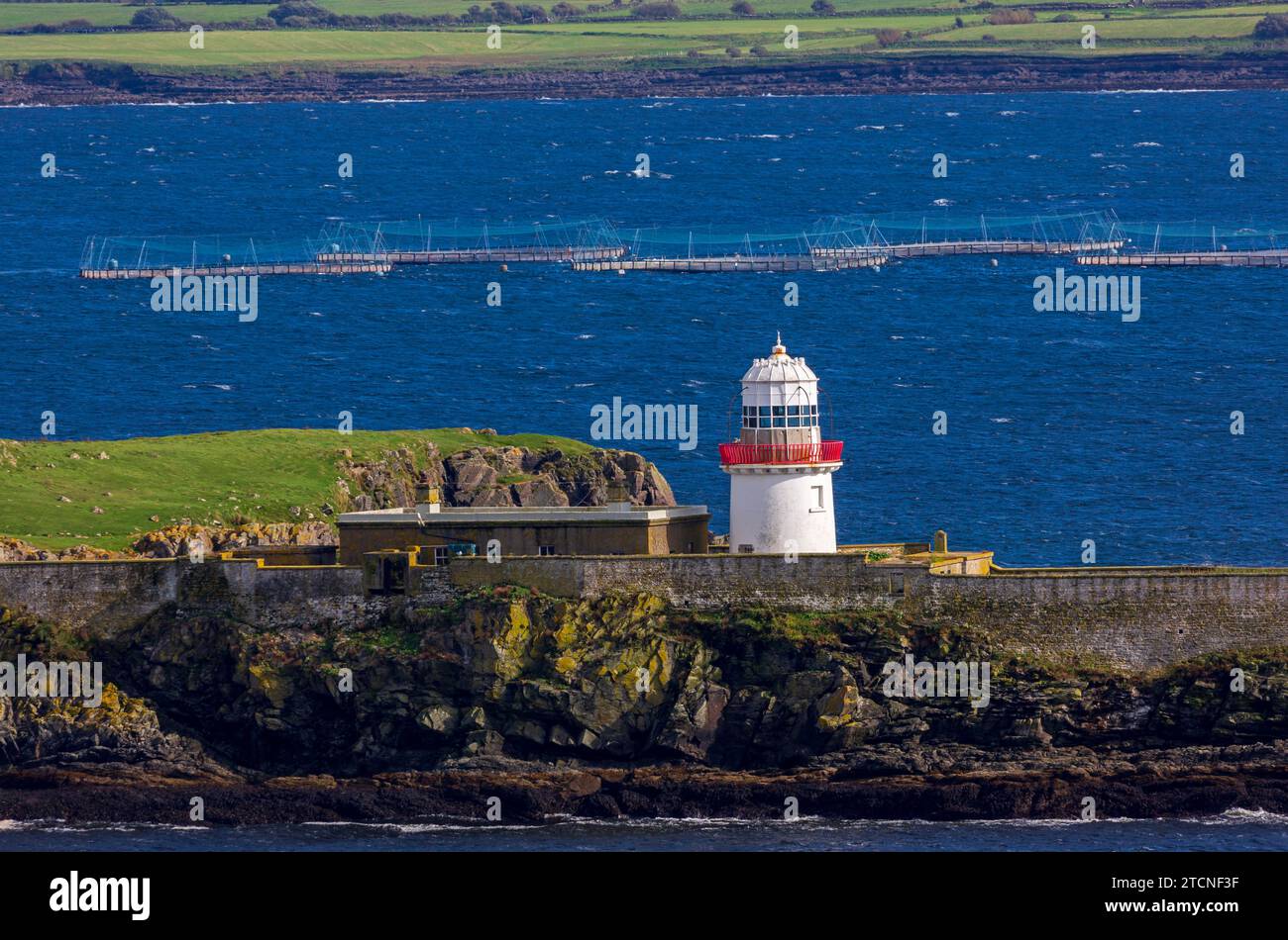 Rotten Island Lighthouse, Killybegs, County Donegal, Ireland Stock ...