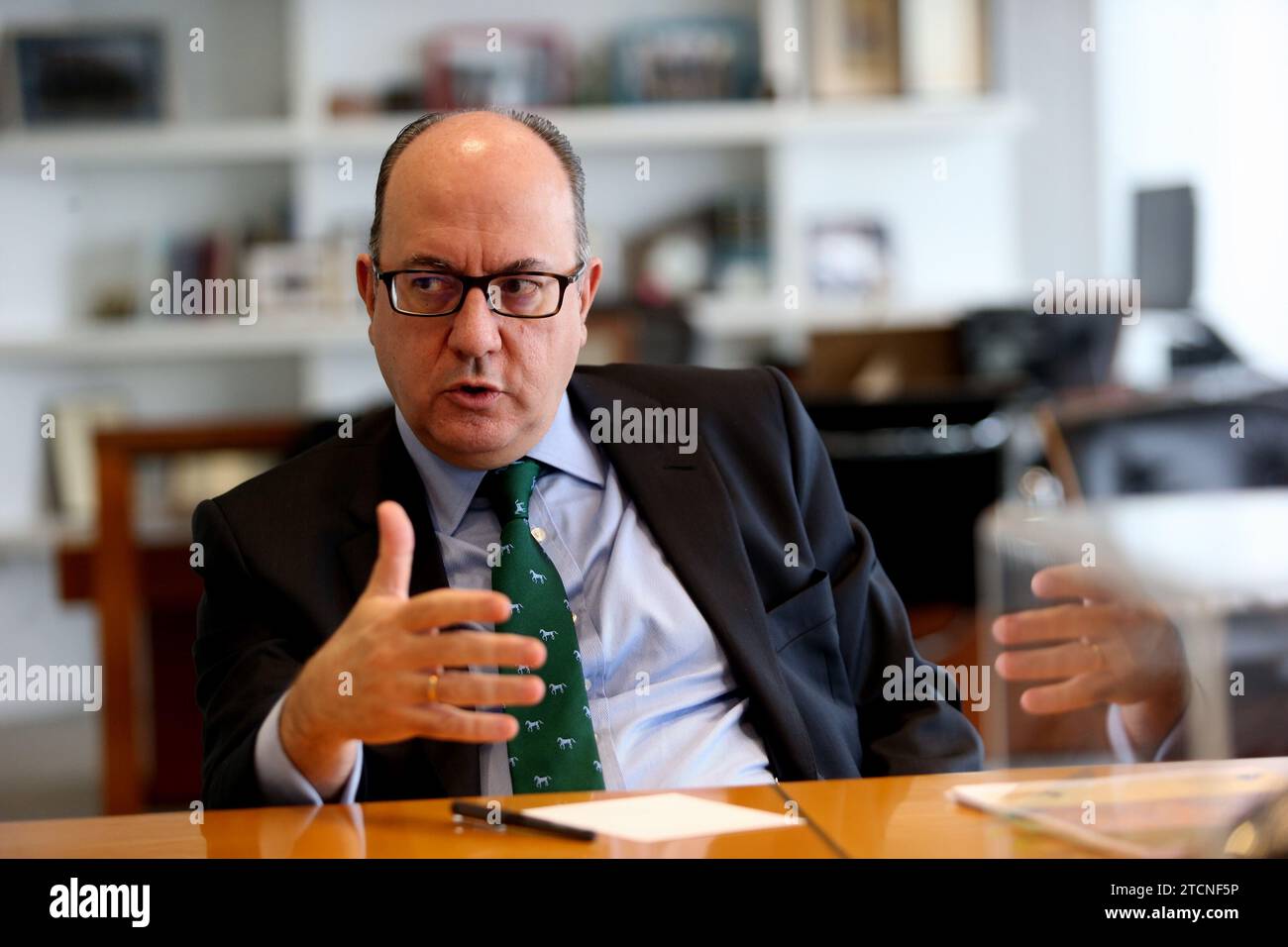 Madrid, 01/20/2017. Interview with José María Roldán, president of the ...