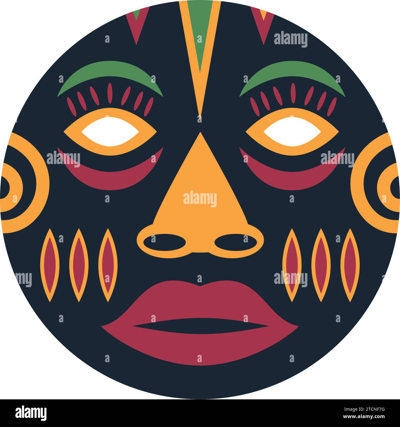 Nigerian tribe Stock Vector Images - Alamy