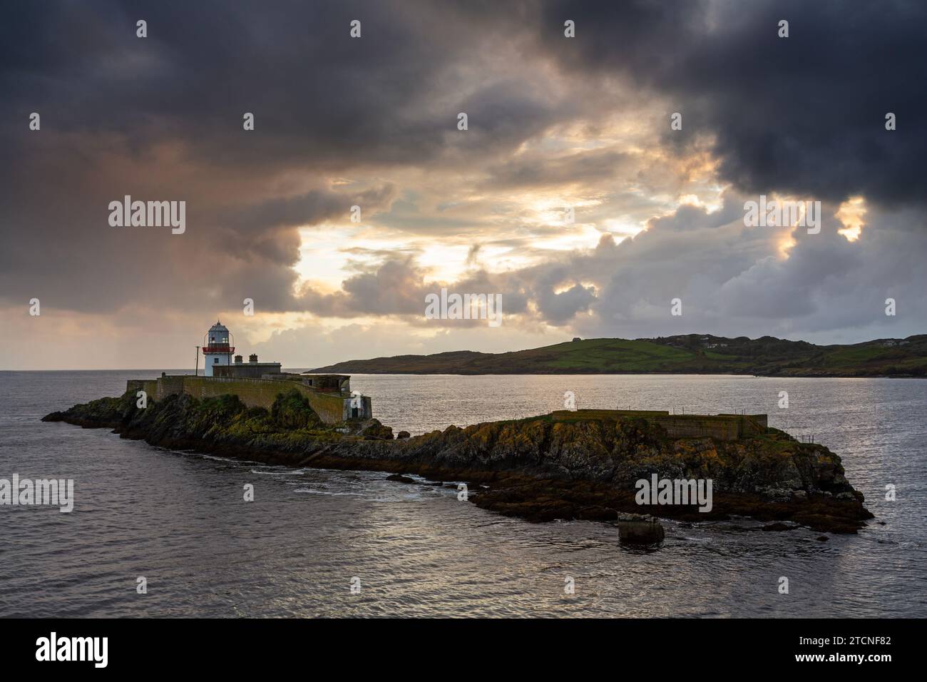 Rotten Island Lighthouse, Killybegs, County Donegal, Ireland Stock ...