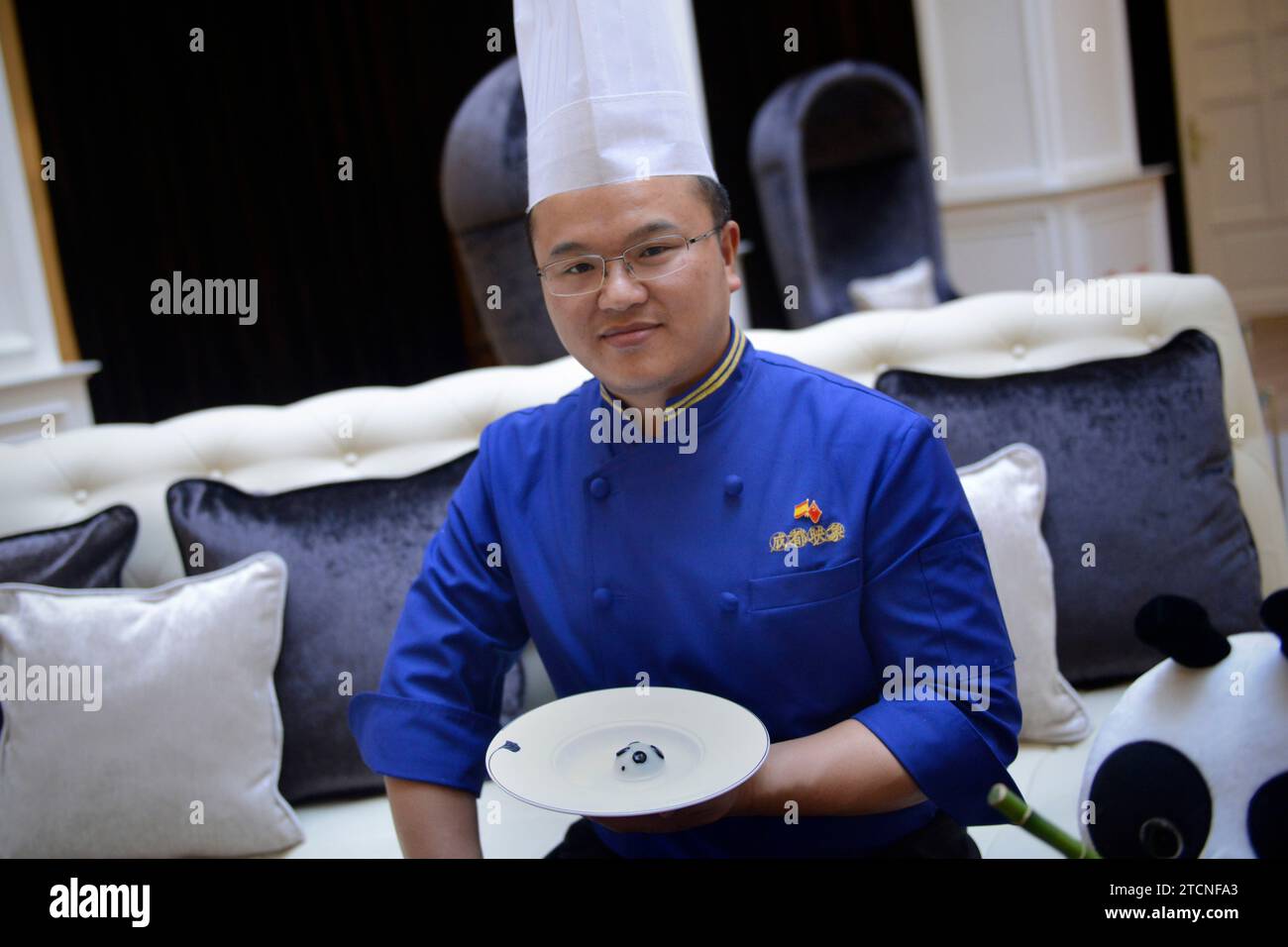 Madrid, 01/12/2017. Interview with Fu Haiyong, protagonist of the China ...