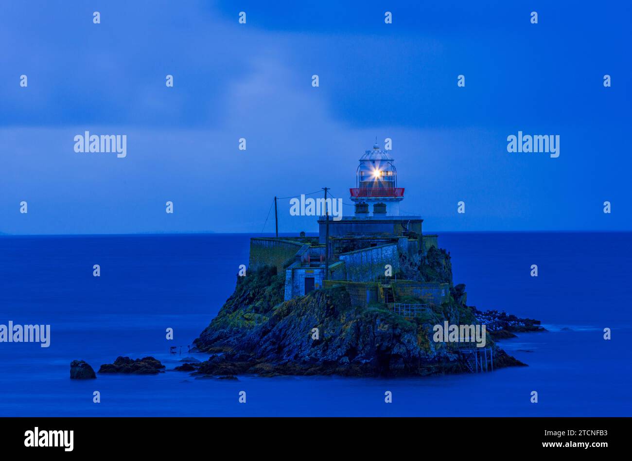 Rotten Island Lighthouse, Killybegs, County Donegal, Ireland Stock ...