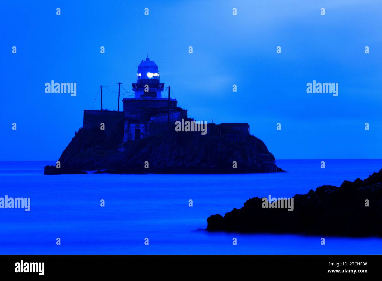 Rotten Island Lighthouse, Killybegs, County Donegal, Ireland Stock ...