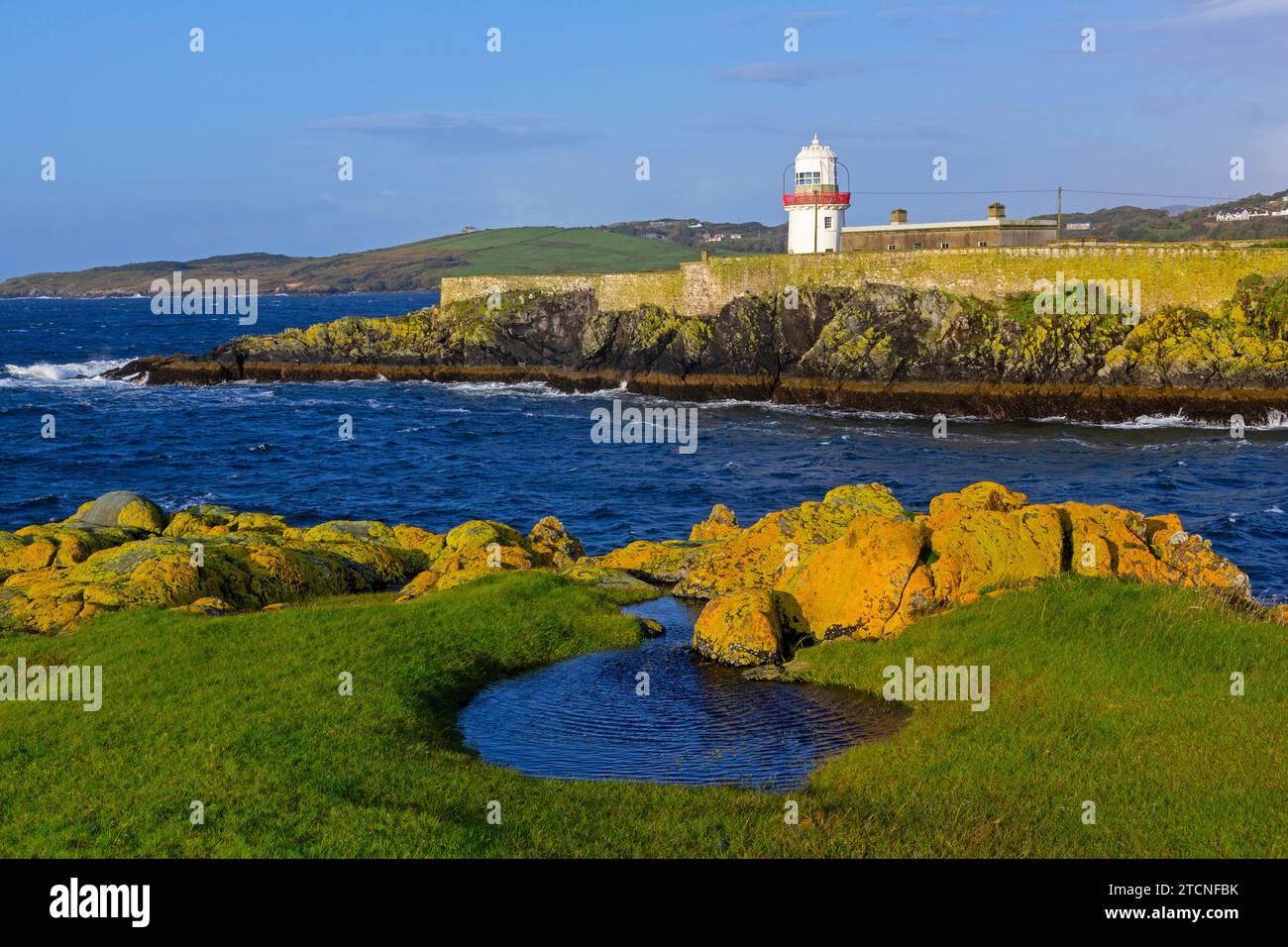 Rotten Island Lighthouse, Killybegs, County Donegal, Ireland Stock ...