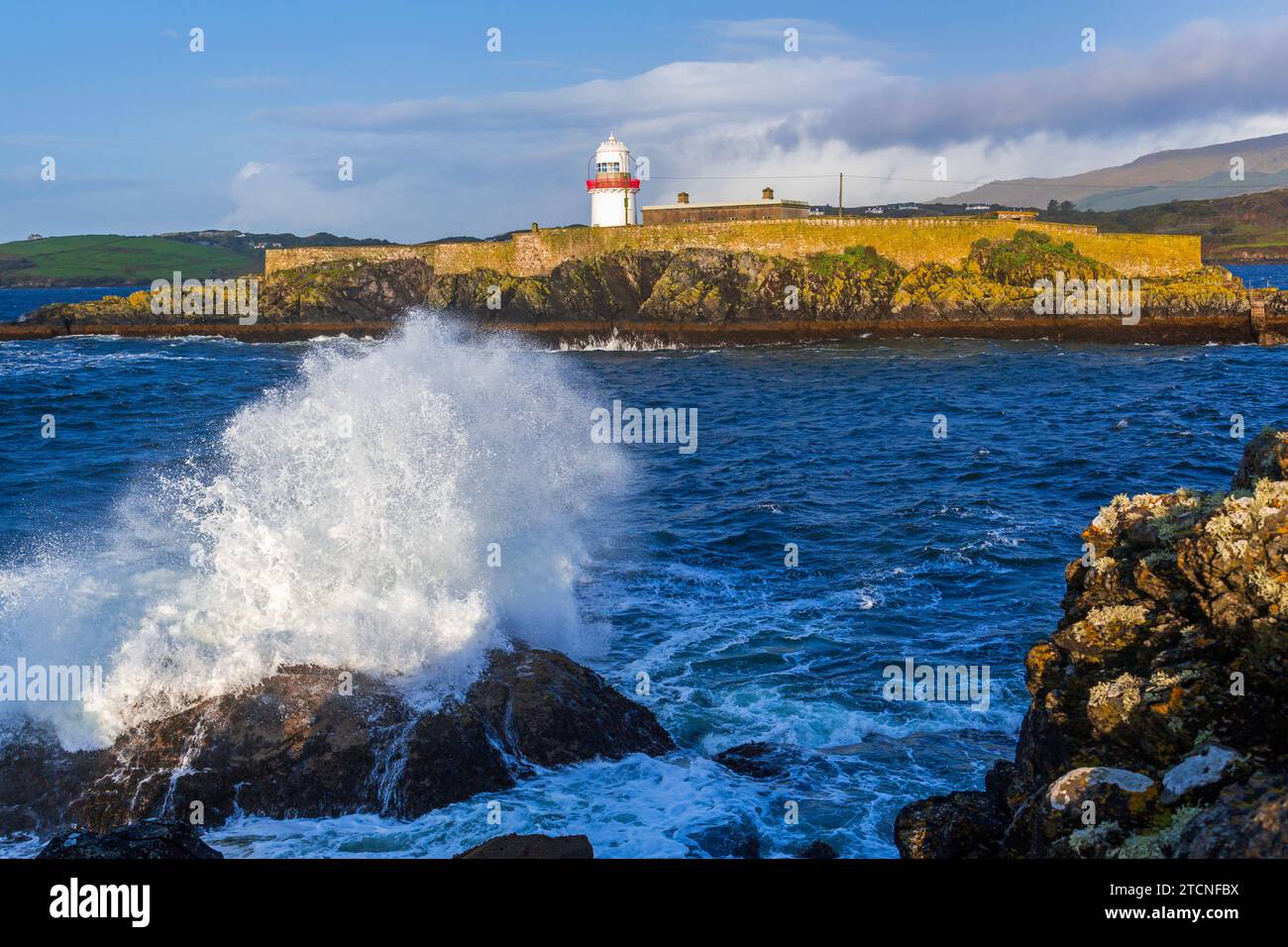 Rotten Island Lighthouse, Killybegs, County Donegal, Ireland Stock ...