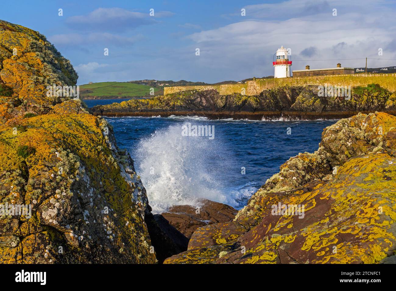 Rotten Island Lighthouse, Killybegs, County Donegal, Ireland Stock ...