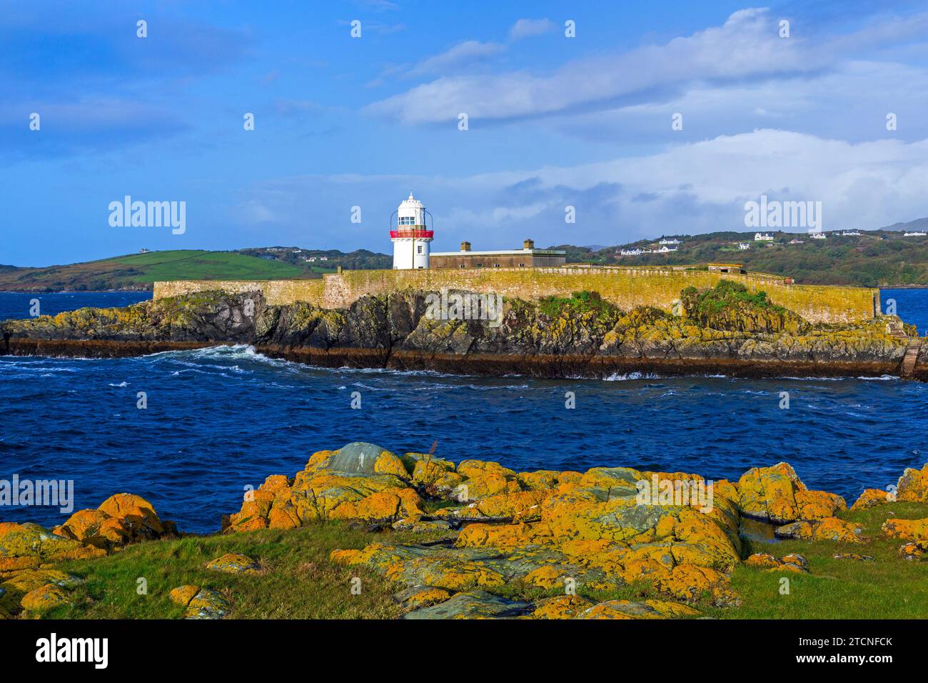 Rotten Island Lighthouse, Killybegs, County Donegal, Ireland Stock ...