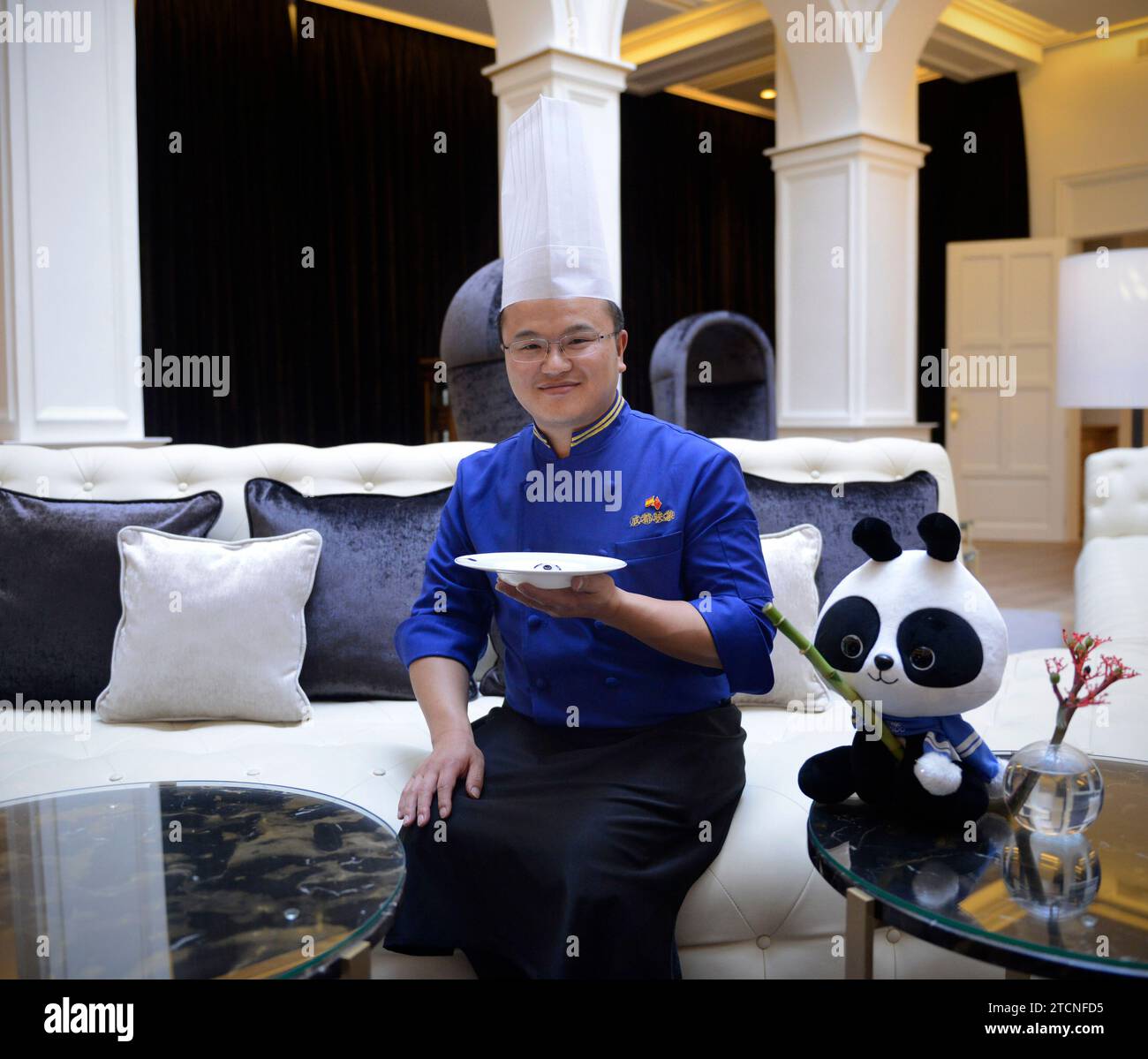 Madrid, 01/12/2017. Interview with Fu Haiyong, protagonist of the China ...