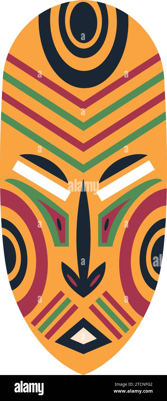 nigerian mask ethnic Stock Vector Image & Art - Alamy