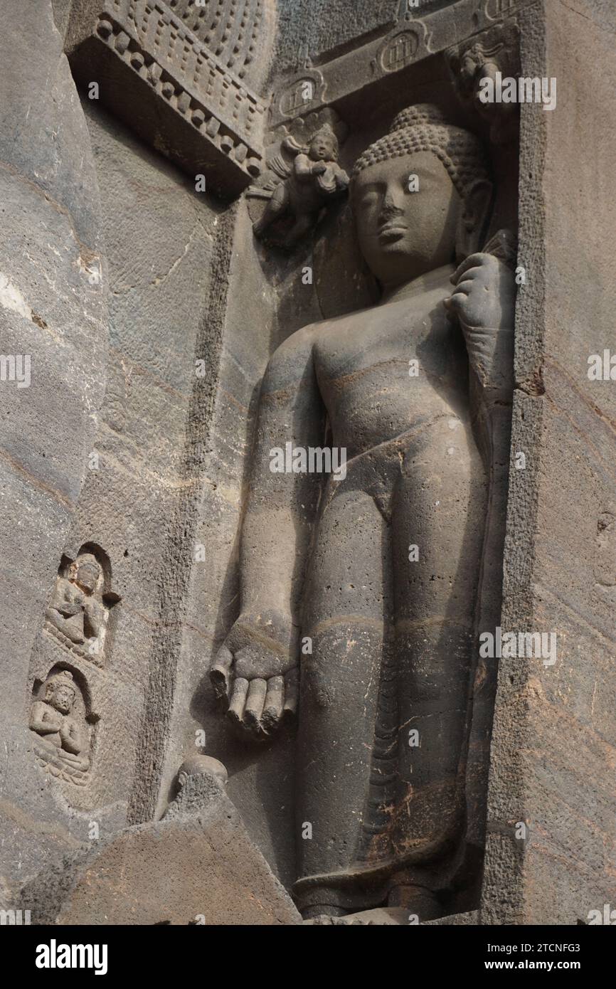 Ajanta Caves and Ellora Caves Stock Photo - Alamy