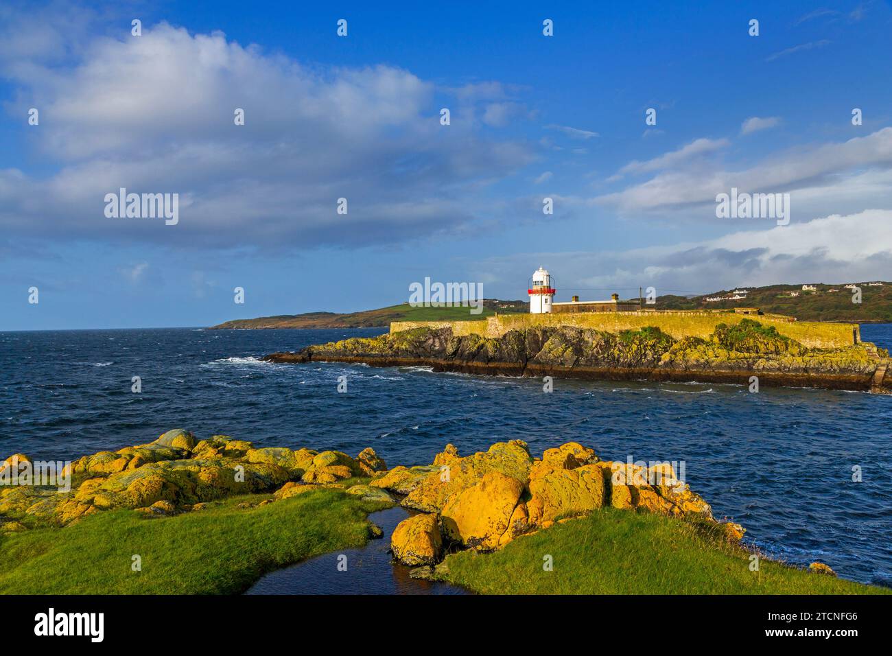 Rotten Island Lighthouse, Killybegs, County Donegal, Ireland Stock ...