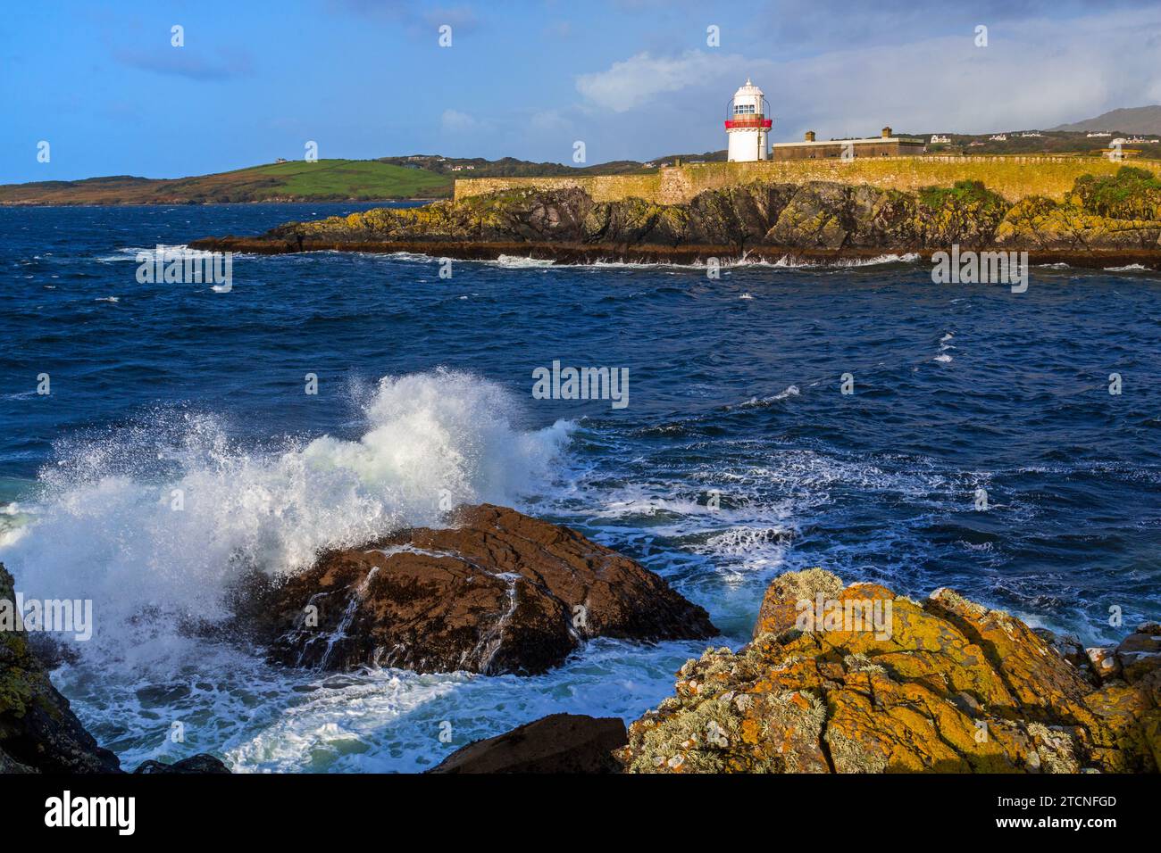 Rotten Island Lighthouse, Killybegs, County Donegal, Ireland Stock ...