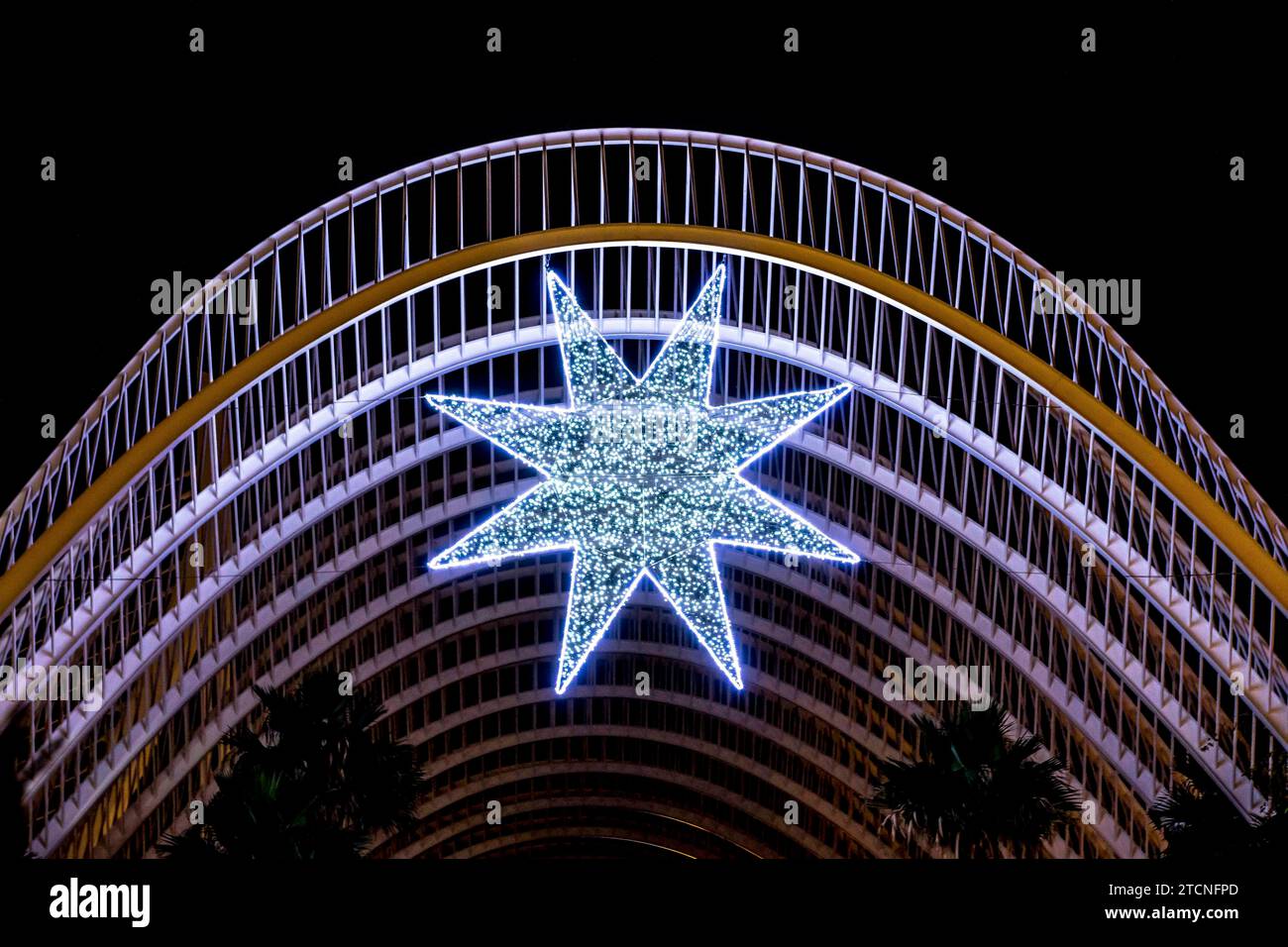 Valencia, 12/11/2016. Christmas Lighting in Valencia. Mikel Ponce ...