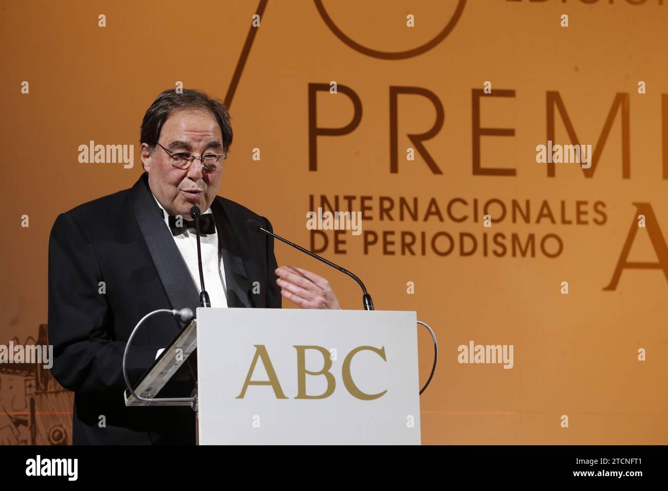 Madrid, 12/13/2016. Presentation of the Mariano de Cavia, Luca de Tena ...