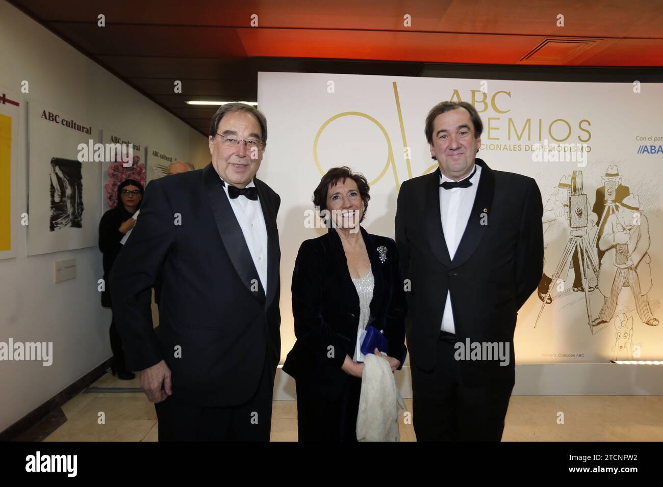 Madrid, 12/13/2016. Presentation of the Mariano de Cavia, Luca de Tena ...