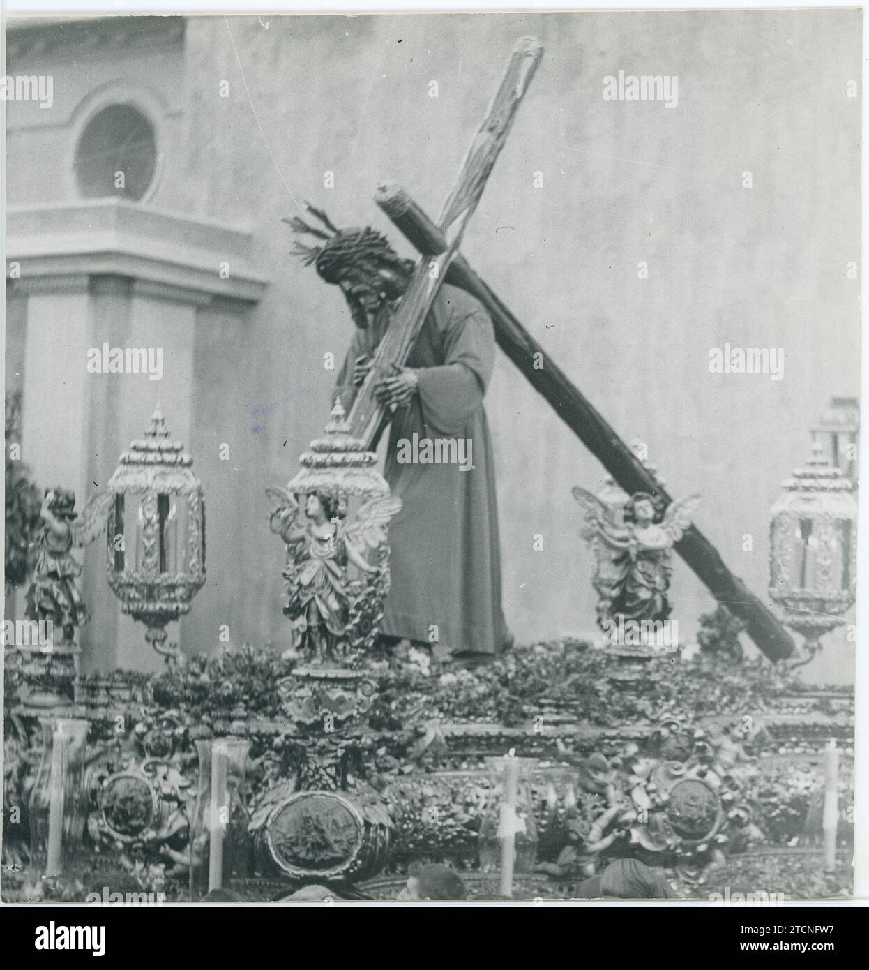 Seville, 1930 (CA.). Holy Week, Good Friday. Our Father Jesus of the ...