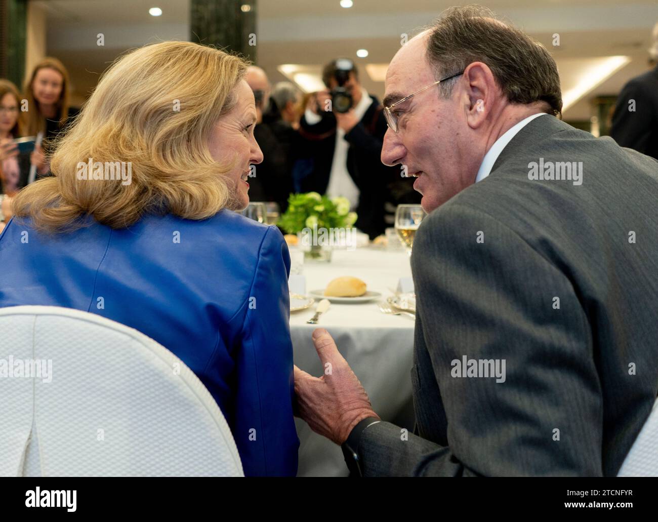 Madrid, 01/15/2020. Intervention by Vice President Nadia Calviño at ...
