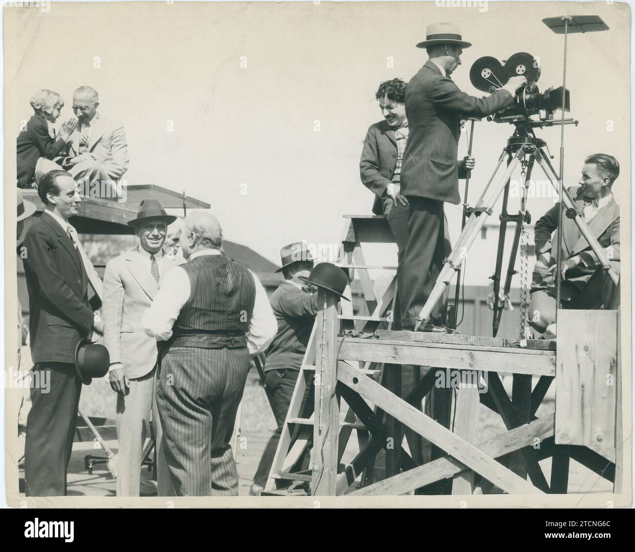Hollywood, Los Angeles, (United States), May 1929. During his stay in ...