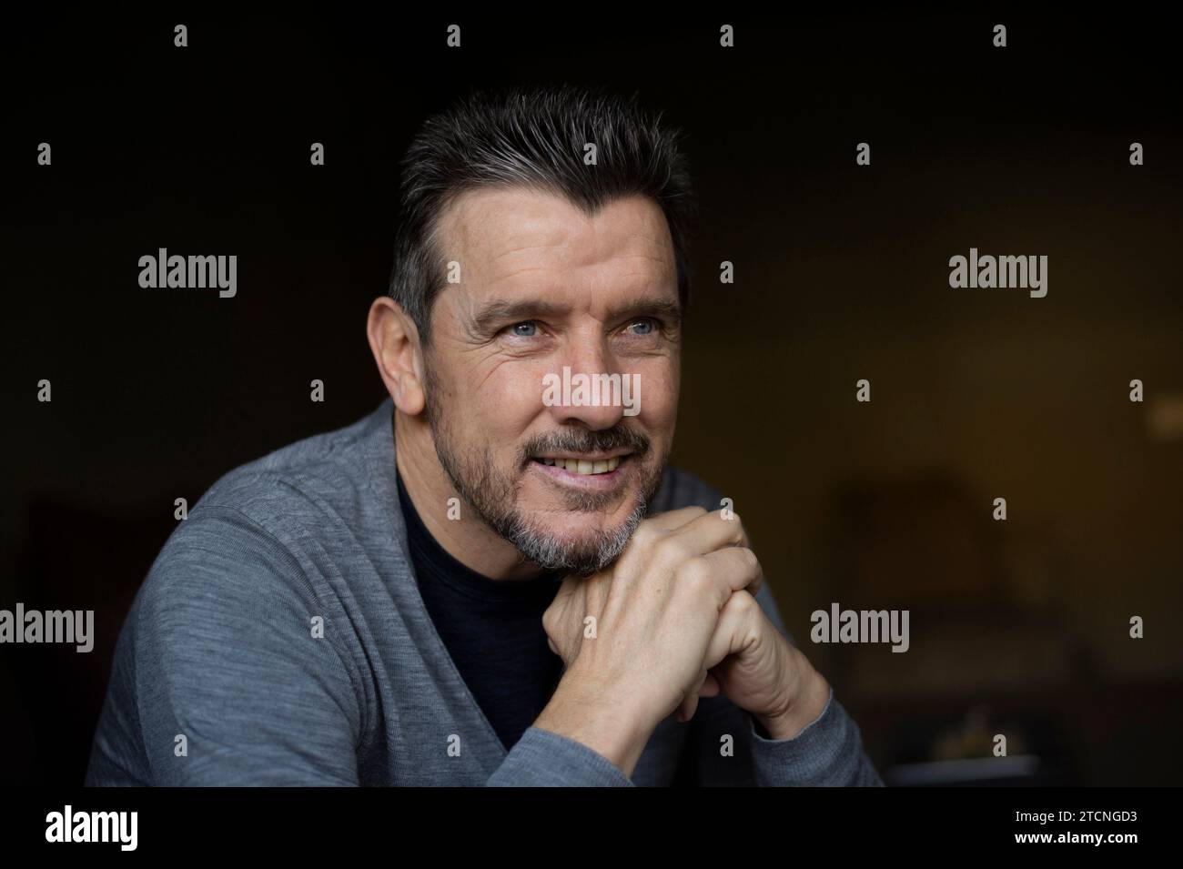 Barcelona, 11/11/2020. Interview with former soccer player Juan Carlos ...