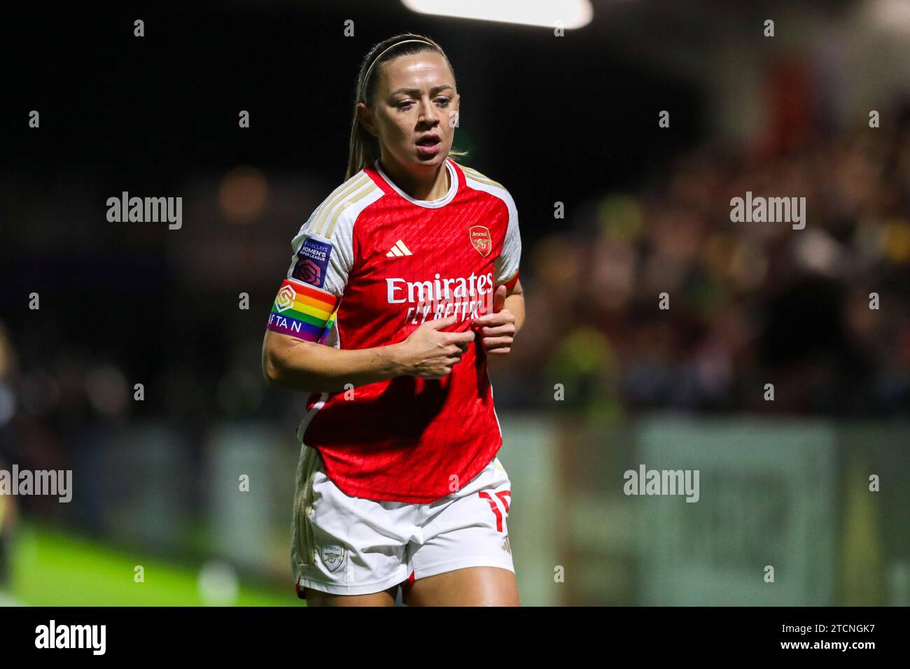 London, UK. 13 December 2023. Katie McCabe during the Conti Cup fixture ...