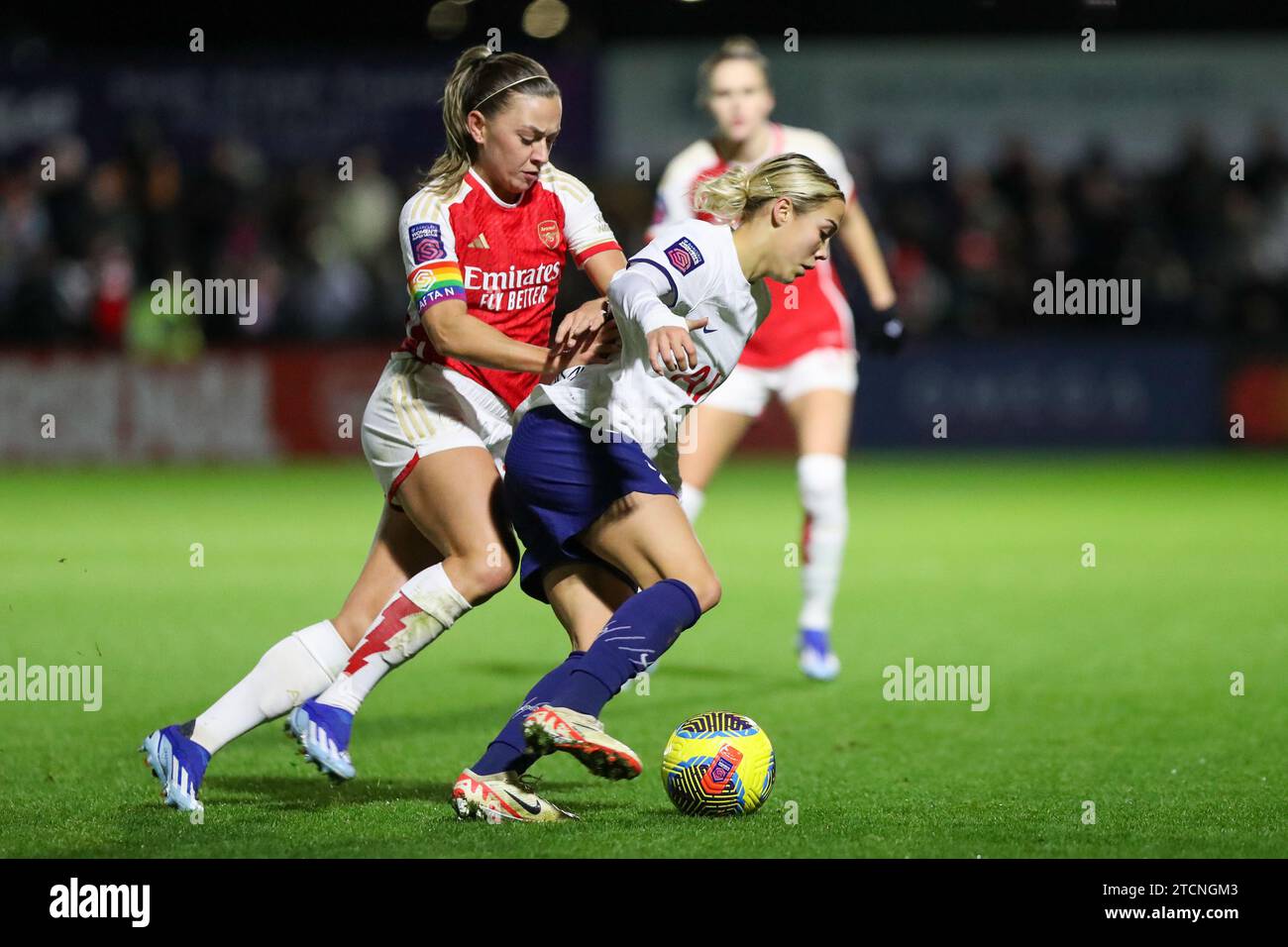 London, UK. 13 December 2023. Katie McCabe during the Conti Cup fixture ...