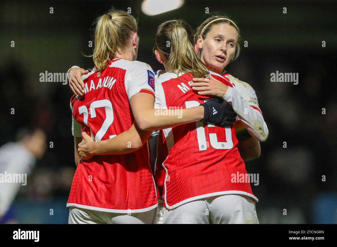 London, UK. 13 December 2023. Cloé Lacasse during the Conti Cup fixture ...